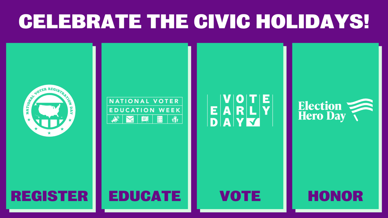 Celebrate Vote Early Day on October 28th, 2025